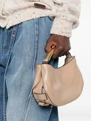 Moschino Metal-handle Tote Bag