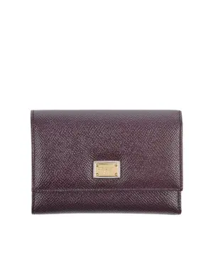 Dolce & Gabbana Solid-color Coin Purse - Black