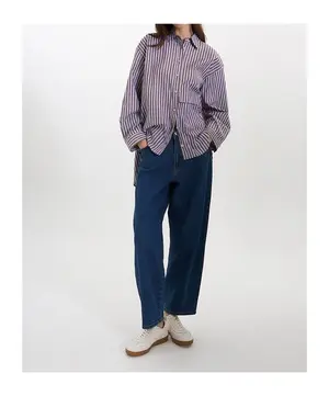 IBLUES Striped Long-sleeve Shirt