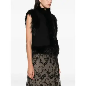 Fendi Wool And Fox Fur Gilet