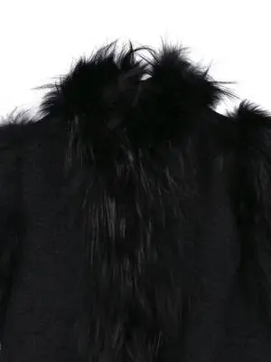 Fendi Wool And Fox Fur Gilet