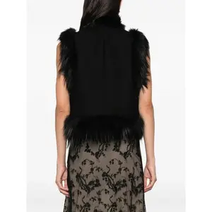 Fendi Wool And Fox Fur Gilet
