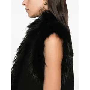 Fendi Wool And Fox Fur Gilet