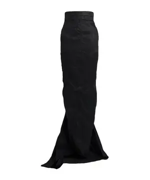 Rick Owens Simple Bias-cut Skirt - Black