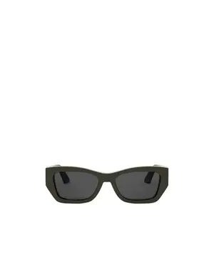 Dior Geometric Frame Sunglasses - Black