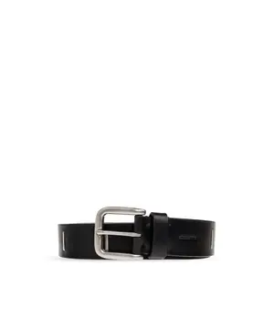 ALLSAINTS Studded Leather Belt - Black