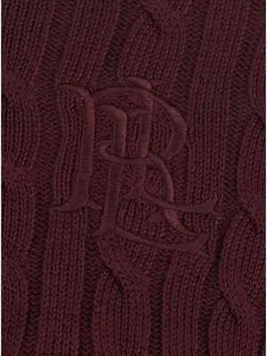 Ralph Lauren Cable Logo Knitted Sweater - No