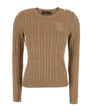 Ralph Lauren Long-sleeve Knit Top - Brown