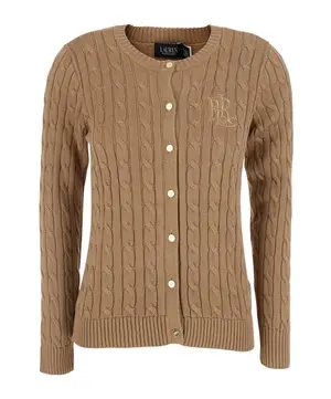 Ralph Lauren Long-sleeve Knit Cardigan - Brown