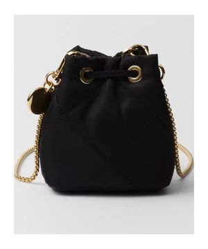 Prada Logo Drawstring Mini Bag