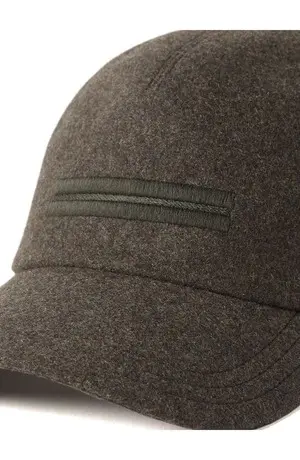 Zegna Cashmere Baseball Cap