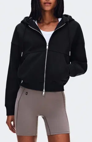 On Club Collective Full Zip Hoodie - Black