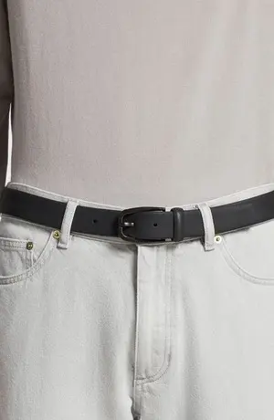 Zegna Leather Belt