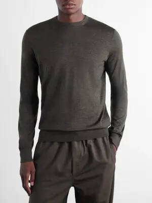 Zegna Cashmere And Silk-blend Sweater