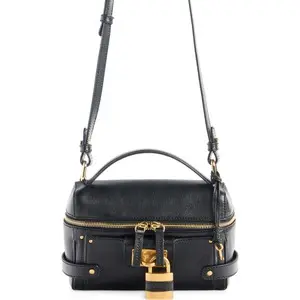 Chloé Paddington Leather Crossbody Bag - Black
