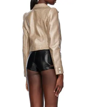 COURREGES Courrèges Checked Vinyl Jacket