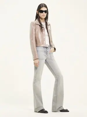 COURREGES Courrèges Checked Vinyl Jacket