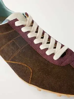 MAISON MARGIELA Sprinters Paneled Suede Sneakers