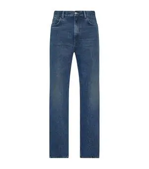 THE ROW Vanya Straight Jeans - Blue