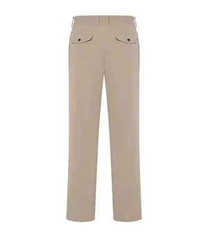 THE ROW Tomasino Cotton Trousers