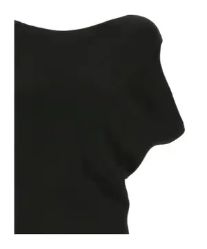 Loro Piana Draped Neck Sleeveless Blouse