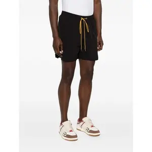 Rhude Drawstring Straight-hem Shorts