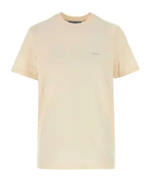 Prada Logo-print T-shirt - Nude