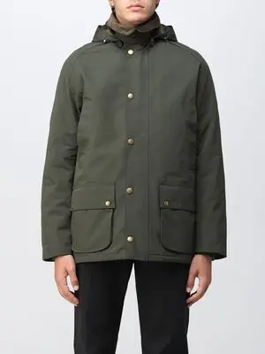 Barbour Button-up Hooded Jacket