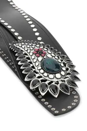 Isabel Marant Étoile Embellished Stud Detailed Belt