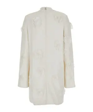 ROTATE BY BIRGER CHRISTENSEN Flower Back Zipper Dress
