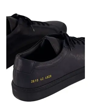 COMMON PROJECTS Achilles Premium Sneakers - Navy