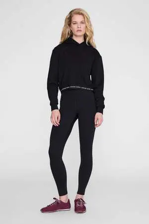ANINE BING Dany Cropped Hoodie