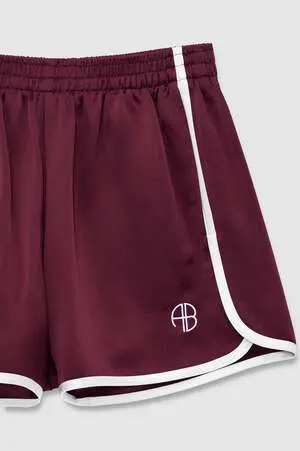 ANINE BING Eva Short - Burgundy
