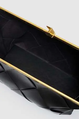 ANINE BING Anine Clutch Braided Leather