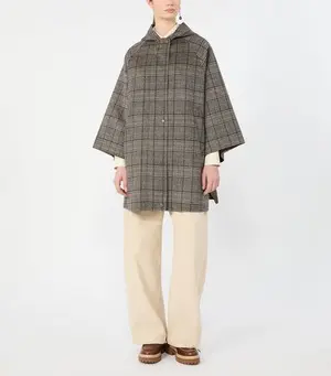 Max Mara Virgin Wool Quilted-back Coat