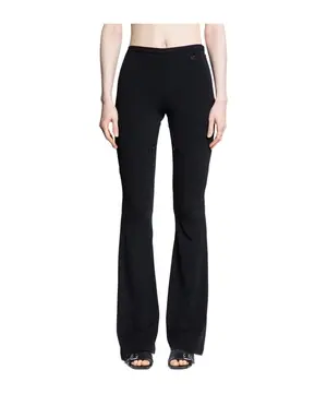 COURREGES Courrèges Ellipse Crepe Jersey Bootcut Pants