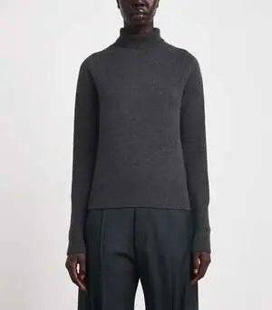 Victoria Beckham Merino Wool Marie Sweater - Grey