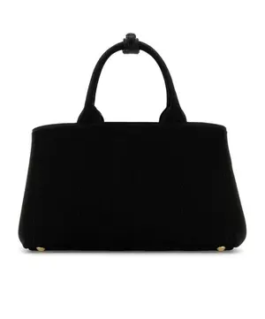 Prada Logo-embroidered Large Handbag