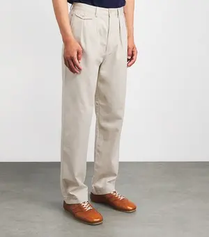 Polo Ralph Lauren Cotton Pleated Whitman Chinos