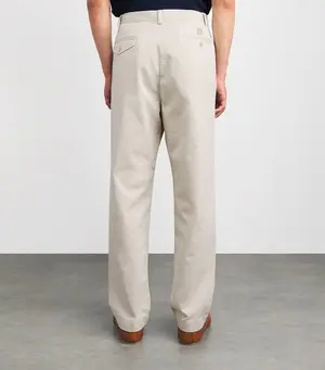 Polo Ralph Lauren Cotton Pleated Whitman Chinos