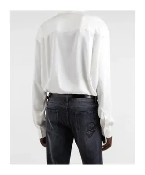 Dolce & Gabbana Silk Shirt - White