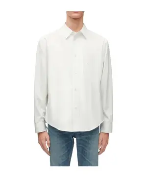 Loewe Anagram Embroidered Button-up Shirt