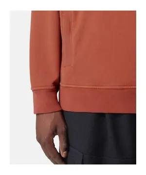 Stone Island Regular-fit Hooded Sweatshirt With Thumbhole Cuffs