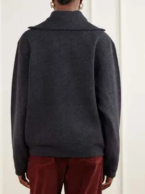 RÓHE Wool-blend Half-zip Sweater