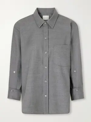 Citizens Of Humanity Kayla Wool Shirt - Gray