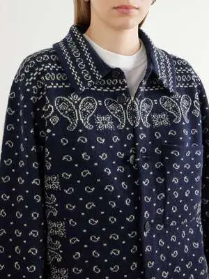 Guest In Residence Intarsia Cashmere Cardigan