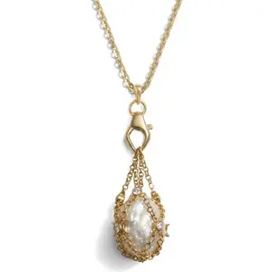 AWE INSPIRED Wishing Stone Pendant Necklace