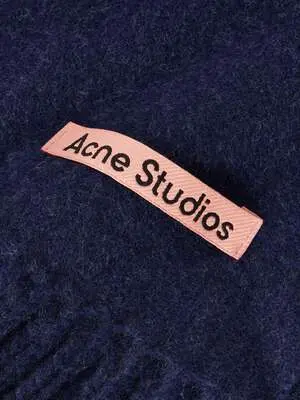 Acne Studios Fringed Wool Scarf