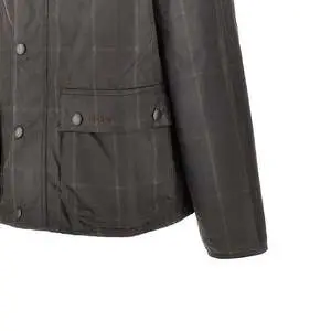 PAUL SMITH LOVES BARBOUR Transport Windowpane Waxed Cotton Jacket An