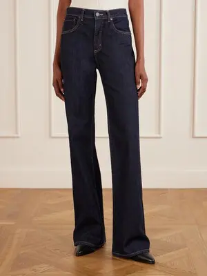 NILI LOTAN Celia High-rise Flared Jeans